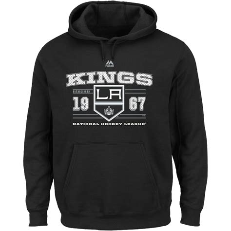 Majestic Los Angeles Kings Black Winning Boost Pullover Hoodie
