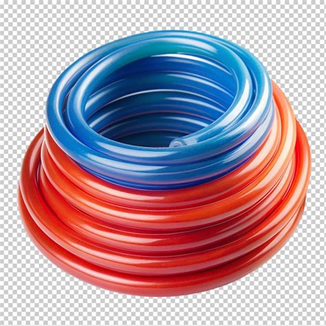Plastic Tubing On Transparent Background Premium Ai Generated Psd