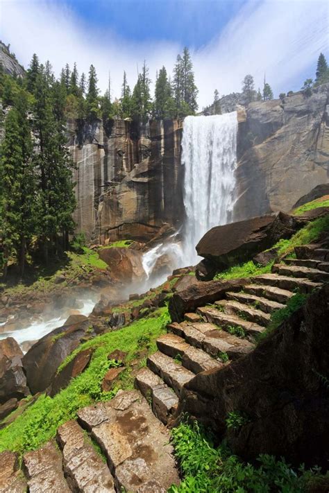 Yosemite Vernal Falls Hike Vernal Falls Yosemite Map Kqziq