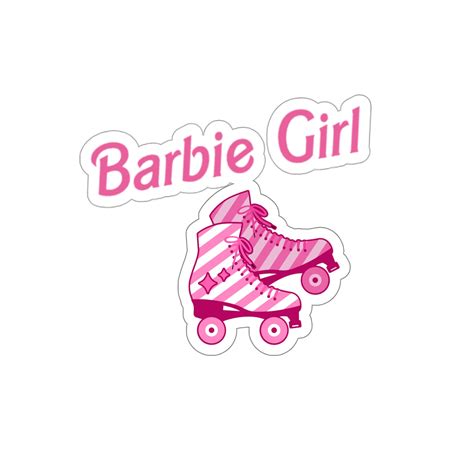 Barbie Girl Sticker Etsy