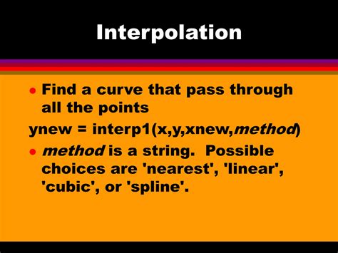 Matlab Lecture Solving Mathematical Problems Ppt