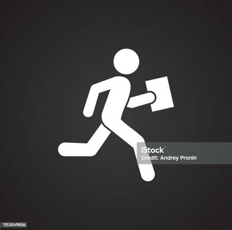 그래픽 및 웹 디자인에 대 한 배경에서 관련 아이콘을 실행 합니다 간단한 그림 웹 사이트 버튼 또는 모바일 앱에 대 한 인터넷