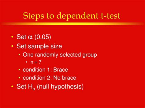 Ppt Dependent T Tests Powerpoint Presentation Free Download Id249029