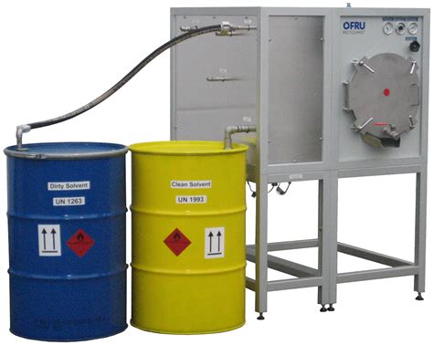 Solvent Distillation Unit Compact Ofru Recycling