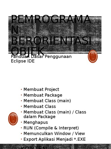 Panduan Dasar Penggunaan Eclipse Ide Pdf