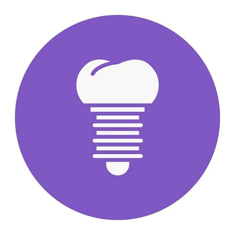 Premium Vector Dental Implant Vector Illustration