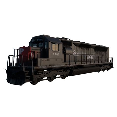 Emd Sd40m 2 3d Model Turbosquid 1266059