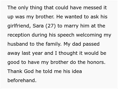 Sister Uses Blackmail To Prevent Her Brother From Proposing While