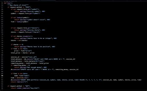 pset 9 finance nonetype object is not subscriptable r cs50