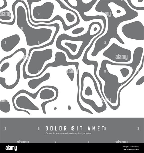 Vector Topographic Map Background Line Topography Map Pattern Contour