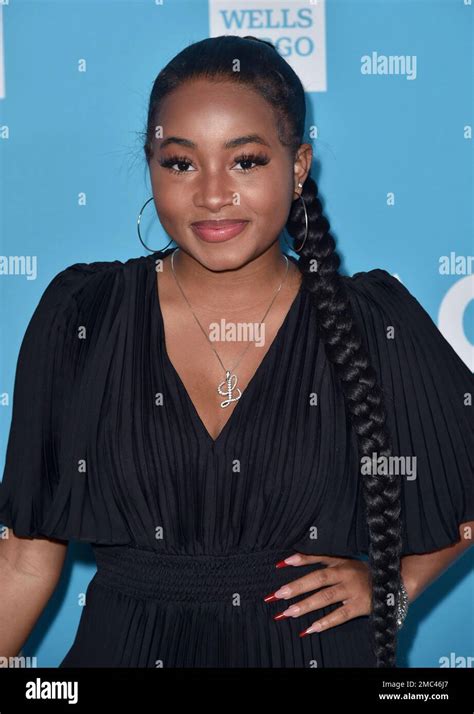 Layla Crawford Arrives At The 53rd Naacp Image Awards Live Show Screening On Saturday Feb 26