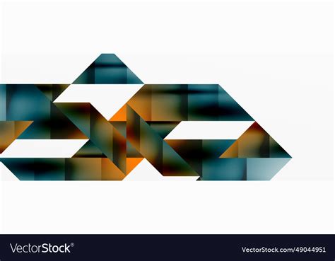 Captivating Abstraction Triangles Royalty Free Vector Image