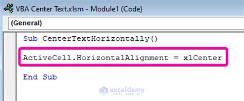 How To Format Cell And Center Text With Excel Vba 5 Ways Exceldemy