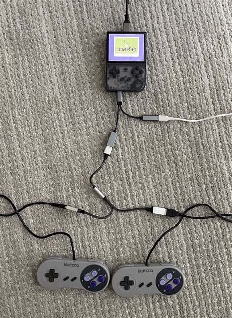 Rg35xx Multiplayer 2 External Gamepads Rrg35xx