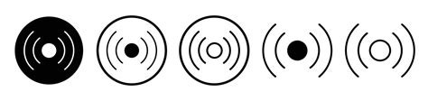 sensor icon set stock set on white backgound eps 10 48751277 vector