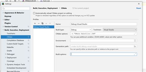 g nmake makefiles jom where ides support intellij platform
