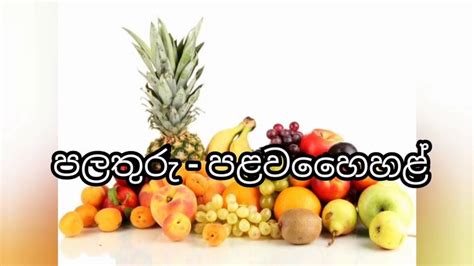 Lets Learn Tamil In Sinhala දෙමළ භාෂාව උගනිමු 3 Let It Be Learning Pineapple