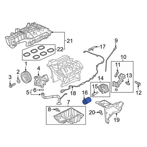 Ford OE AA5Z6714A - Engine Oil Filter