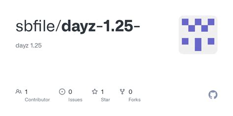 dayz 1 25 types xml at main · sbfile dayz 1 25 · github