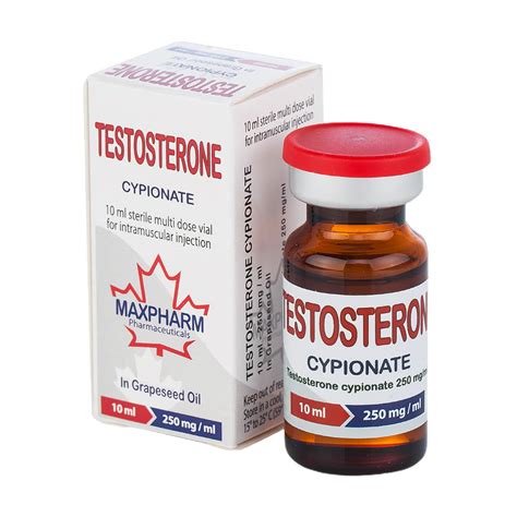 Buy Testosterone Cypionate 1 Vial10 Ml 250 Mg1 Ml — Maxpharm