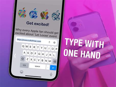 IPhone One Handed Keyboard Mode Comes In Handy Cult Of Mac