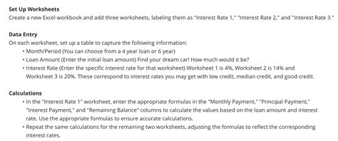 solved set up worksheetscreate a new excel workbook and add