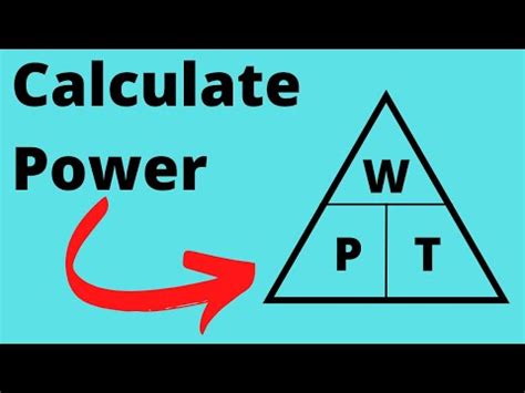 How Do You Calculate Average Power Output