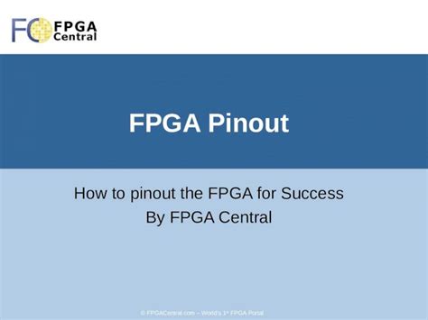 Ppt Fpga Pinout How To Define Pins For Fpga Dokumen Tips