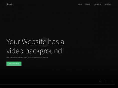 Free Htmlcss Templates For Downloading Scenic Free Html Templates Free Css Templates And More