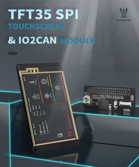 bigtreetech tft35 spi v2 1 touch screen for cb1 biqu equipment