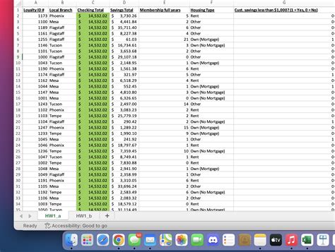 Solved By Using Excel Functions Do The Following Create The Chegg
