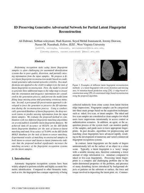 Search 8 Id Preserving Generative Adversarial Network For Partial