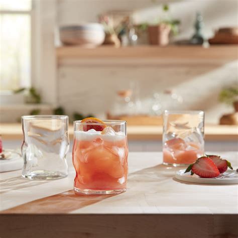 Libbey Lava Rocks Glasses 12 5 Ounce Set Of 8 Libbey Shop