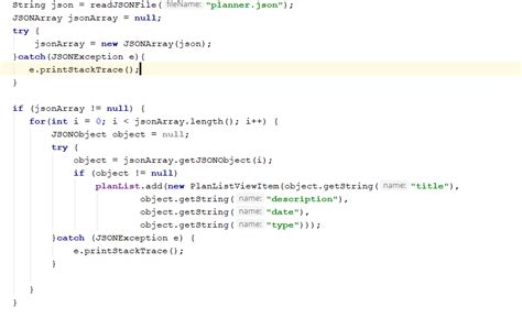 Cannot Open JSON File From Fragment Activity Android Studio Stack