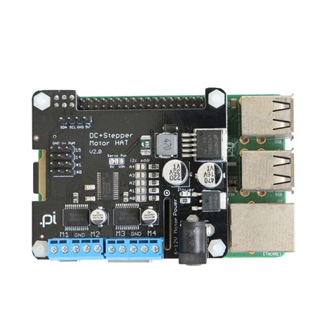 Raspberry Pi 3 Motor Driver Stepper Motor HAT Robot Expansion Board Alexnld Com