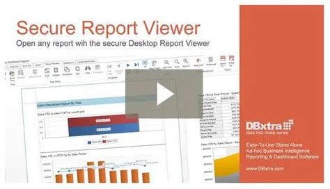 desktop report viewer dbxtra reporting software