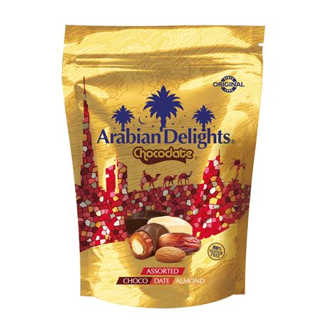 Arabian Delights Assorted Chocodate Classic Chocolate Coated Bite Siz