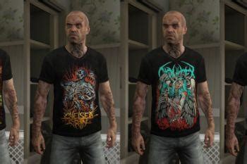 Trevor Mega Music T Shirt Pack GTA5 Mods Com Trevor Mega Music T Shirt Pack GTA5 Mods Com