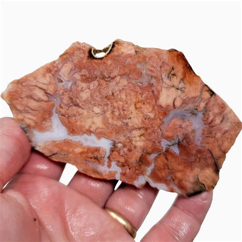 Cotton Candy Agate Slab Lapidary Stone Slab