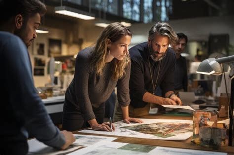 Premium Photo Uiux Designer Conducting A Design Critics Generative Ai