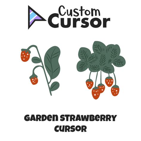 Garden Strawberry Cursor Custom Cursor