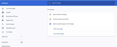 HowTo Always Open A Set Of Tabs In Chrome On Startup AIT