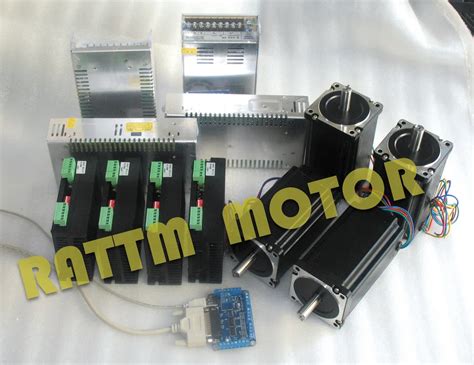 Germany Delivery Axis Dul Shaft NEMA Oz In Torque Stepper Motor CNC Kit For Large