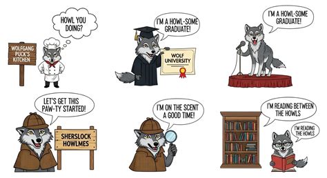 240 Hilarious Wolf Puns Thatll Make You Howl — Cute Clever And Funny