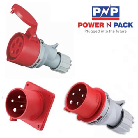 3 Phase Industrial Socket 32 Amp 5 Pin At ₹ 1250 Piece In Mumbai Id 2855448352962