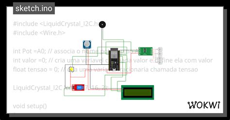 Projecto Tcc Wokwi ESP32 STM32 Arduino Simulator