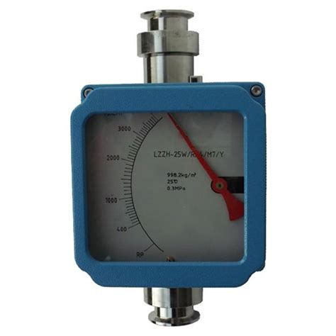 Variable Area Flowmeter Vertical Clamp Connection