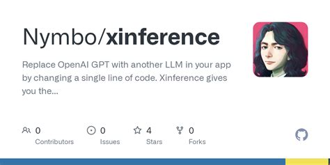 github nymbo xinference replace openai gpt with another llm in your