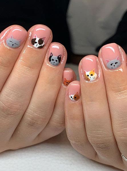 طرح ناخن بچه گانه انواع مدل کاشت ناخن بچه گانه خوشگل و کیوت