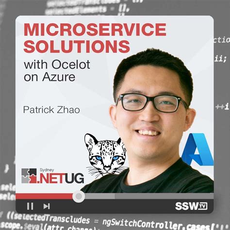 Ssw 🎥 New Video Microservice Solutions With Ocelot On Azure